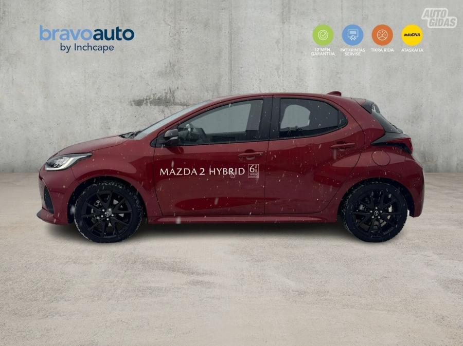 Sarkans Mazda 2 2025 Kauņa, ar dzinēja tilpumu 1.50 L un nobraukumu 6 tūkst. km par 24492 €, foto 2 vietnē AUTOMOTO.COM.LV
