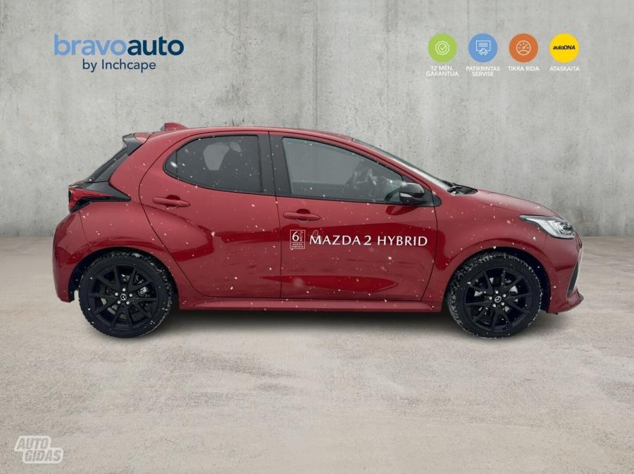 Sarkans Mazda 2 2025 Kauņa, ar dzinēja tilpumu 1.50 L un nobraukumu 6 tūkst. km par 24492 €, foto 6 vietnē AUTOMOTO.COM.LV
