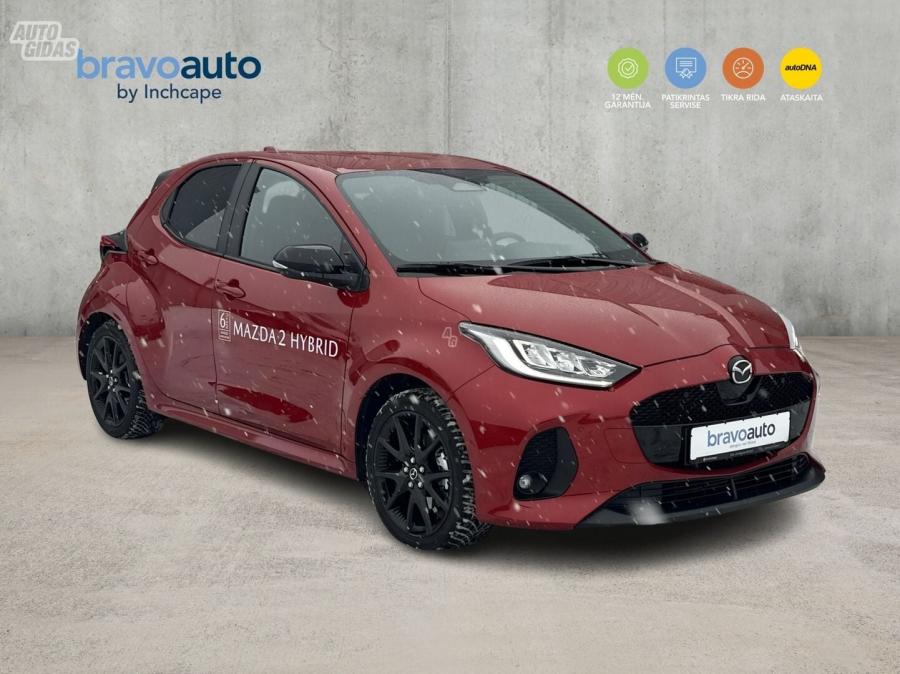 Sarkans Mazda 2 2025 Kauņa, ar dzinēja tilpumu 1.50 L un nobraukumu 6 tūkst. km par 24492 €, foto 7 vietnē AUTOMOTO.COM.LV