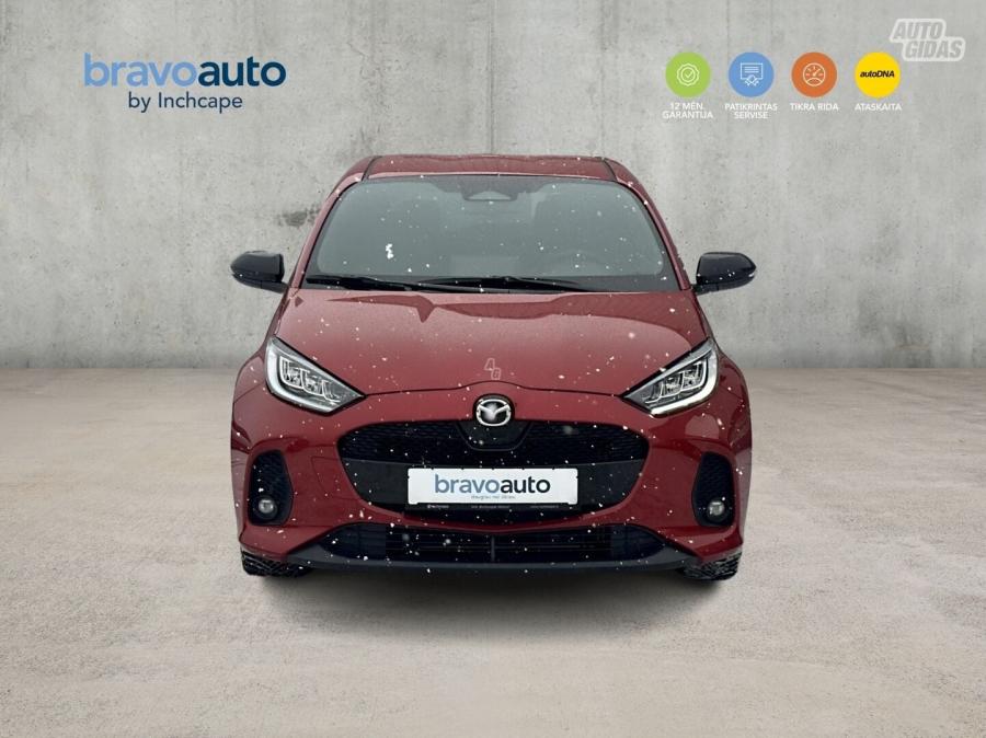 Sarkans Mazda 2 2025 Kauņa, ar dzinēja tilpumu 1.50 L un nobraukumu 6 tūkst. km par 24492 €, foto 8 vietnē AUTOMOTO.COM.LV