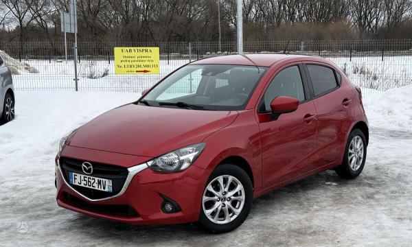 Sarkans Mazda 2 2016 Tauragė, ar dzinēja tilpumu 1.50 L un nobraukumu 185 tūkst. km par 4600 €, foto 5 vietnē AUTOMOTO.COM.LV