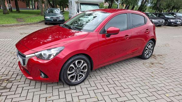 Sarkans Mazda 2 2017 Klaipėda, ar dzinēja tilpumu 1.50 L un nobraukumu 115 tūkst. km par 6000 €, foto 1 vietnē AUTOMOTO.COM.LV