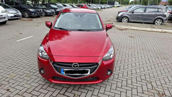 Sarkans Mazda 2 2017 Klaipėda, ar dzinēja tilpumu 1.50 L un nobraukumu 115 tūkst. km par 6000 €, foto 2 vietnē AUTOMOTO.COM.LV
