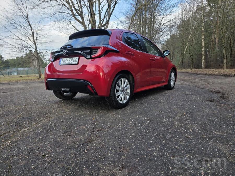Sarkans Mazda 2 2022 Rīga, ar dzinēja tilpumu 1.50 L un nobraukumu 50 tūkst. km par 16500 €, foto 5 vietnē AUTOMOTO.COM.LV