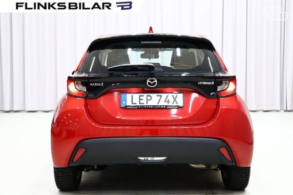 Red Mazda 2 2024 in Kaunas, with an engine capacity of 0.00 L and mileage of 12 thousand km for 22315 €, photo 6 on AUTOMOTO.COM.LV