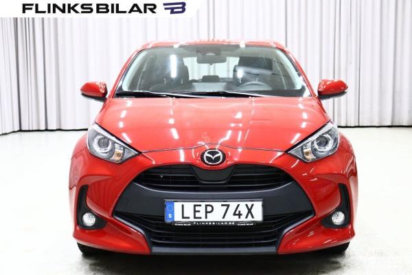 Red Mazda 2 2024 in Kaunas, with an engine capacity of 0.00 L and mileage of 12 thousand km for 22315 €, photo 9 on AUTOMOTO.COM.LV