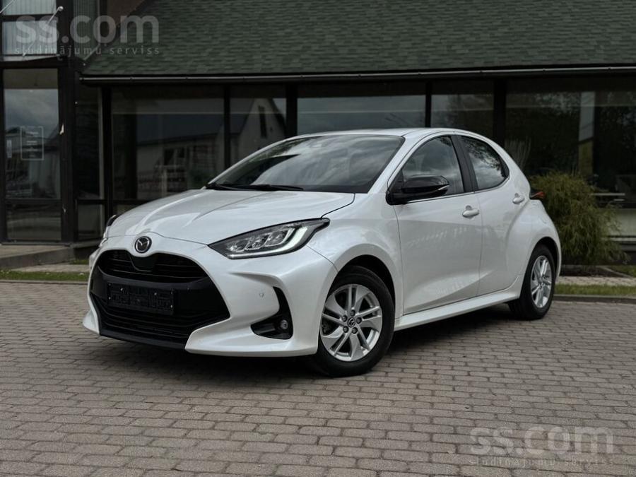 Balts Mazda 2 2025 Tukums, ar dzinēja tilpumu 1.50 L un nobraukumu 32 tūkst. km par 17999 €, foto 1 vietnē AUTOMOTO.COM.LV