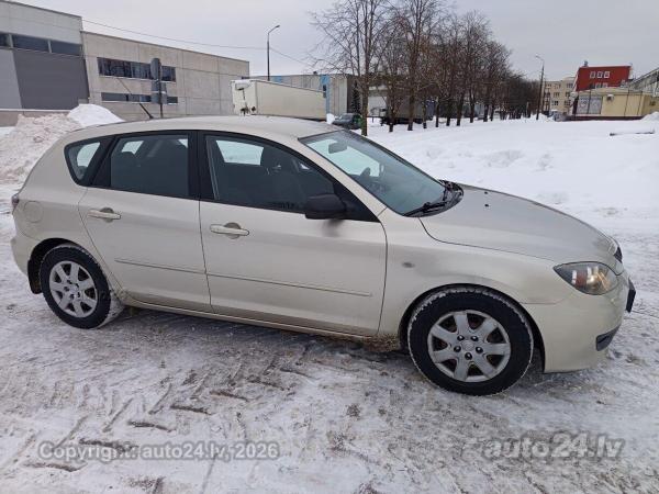 Beige Mazda 3 2008 in Tallinn, with an engine capacity of 1.60 L and mileage of 171 thousand km for 1990 €, photo 3 on AUTOMOTO.COM.LV