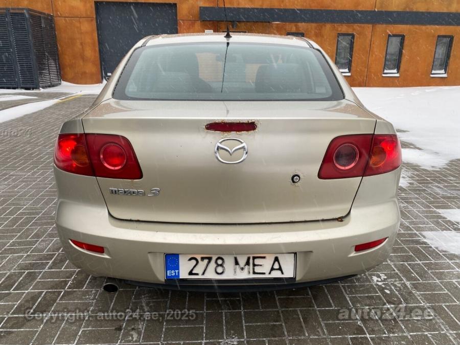 Smilšu krāsa Mazda 3 2004 Tallina, ar dzinēja tilpumu 1.60 L un nobraukumu 259 tūkst. km par 790 €, foto 6 vietnē AUTOMOTO.COM.LV