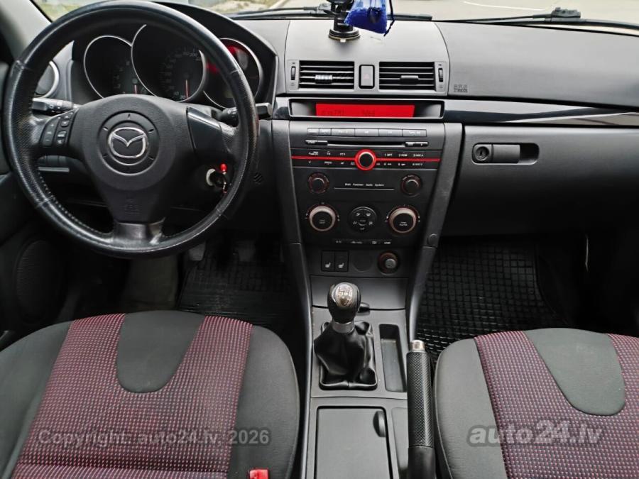 Melns Mazda 3 2004 Tallina, ar dzinēja tilpumu 1.60 L un nobraukumu 260 tūkst. km par 999 €, foto 7 vietnē AUTOMOTO.COM.LV