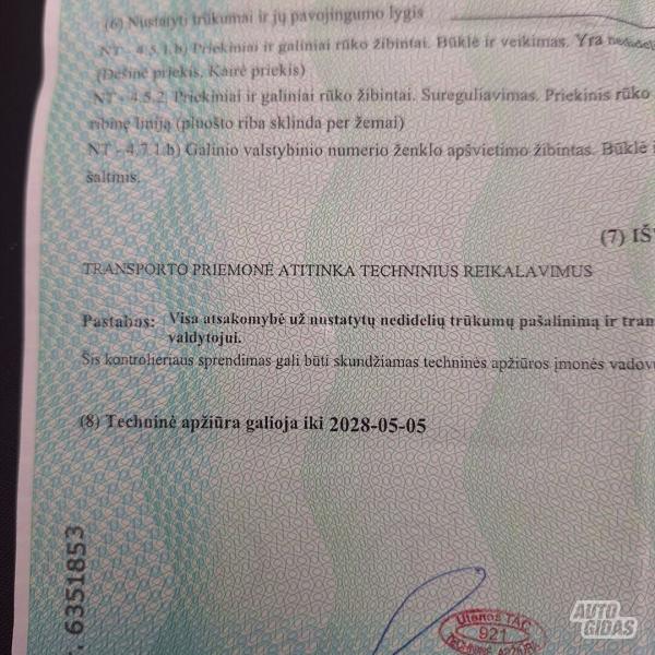 Черный Мазда 3 2005 в Утена, объемом двигателя 1.60 л и пробегом 216 тыс. км за 1400 €, фото 9 на AUTOMOTO.COM.LV