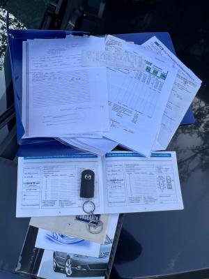 Black Mazda 3 2005 in Riga, with an engine capacity of 1.60 L and mileage of 291 thousand km for 1650 €, photo 14 on AUTOMOTO.COM.LV