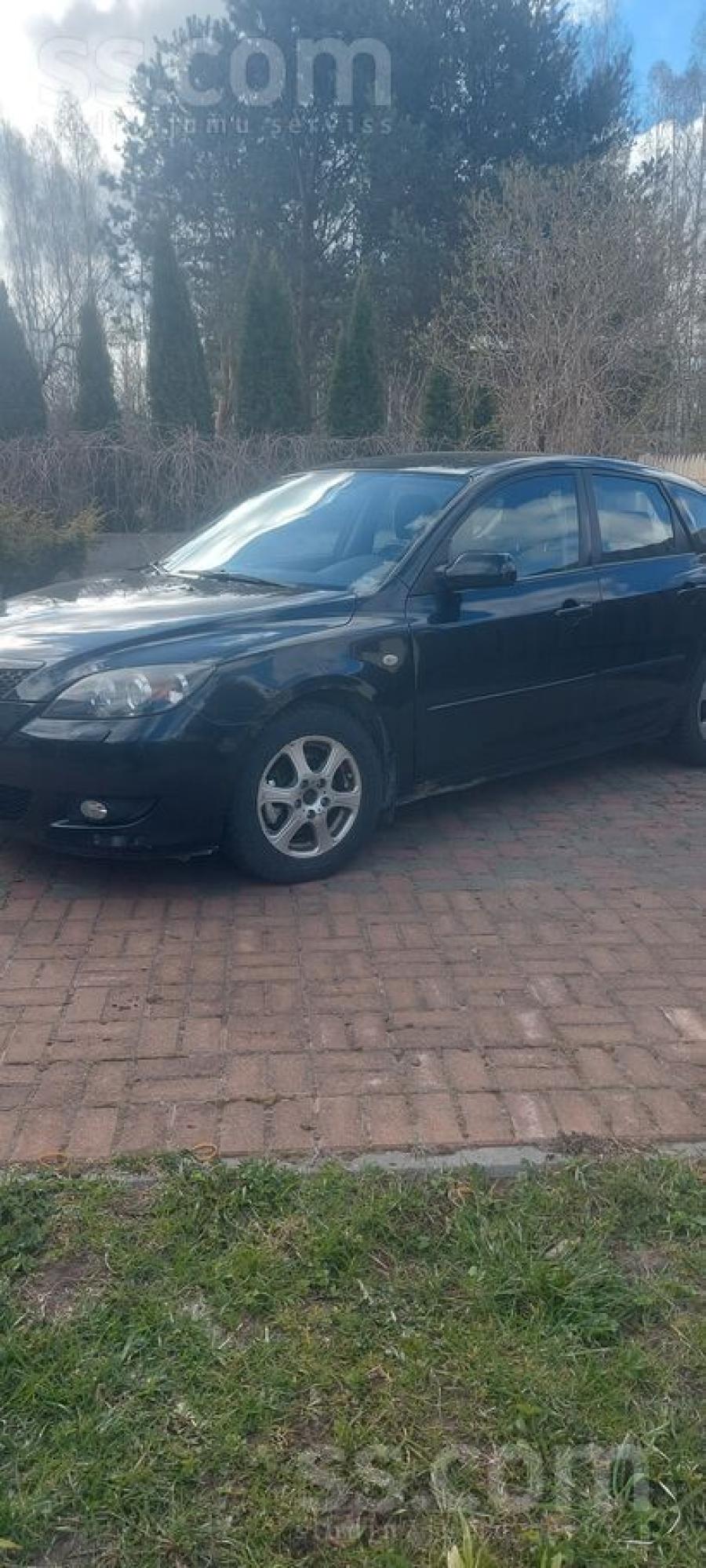 Melns Mazda 3 2006 Rīga, ar dzinēja tilpumu 1.60 L un nobraukumu 0 tūkst. km par 1500 €, foto 5 vietnē AUTOMOTO.COM.LV
