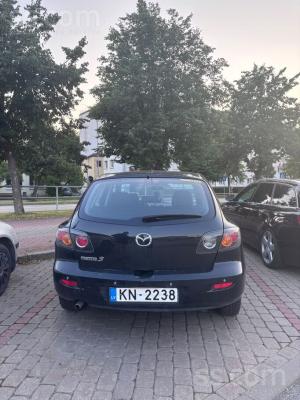 Melns Mazda 3 2006 Rīga, ar dzinēja tilpumu 1.60 L un nobraukumu 300 tūkst. km par 1000 €, foto 4 vietnē AUTOMOTO.COM.LV