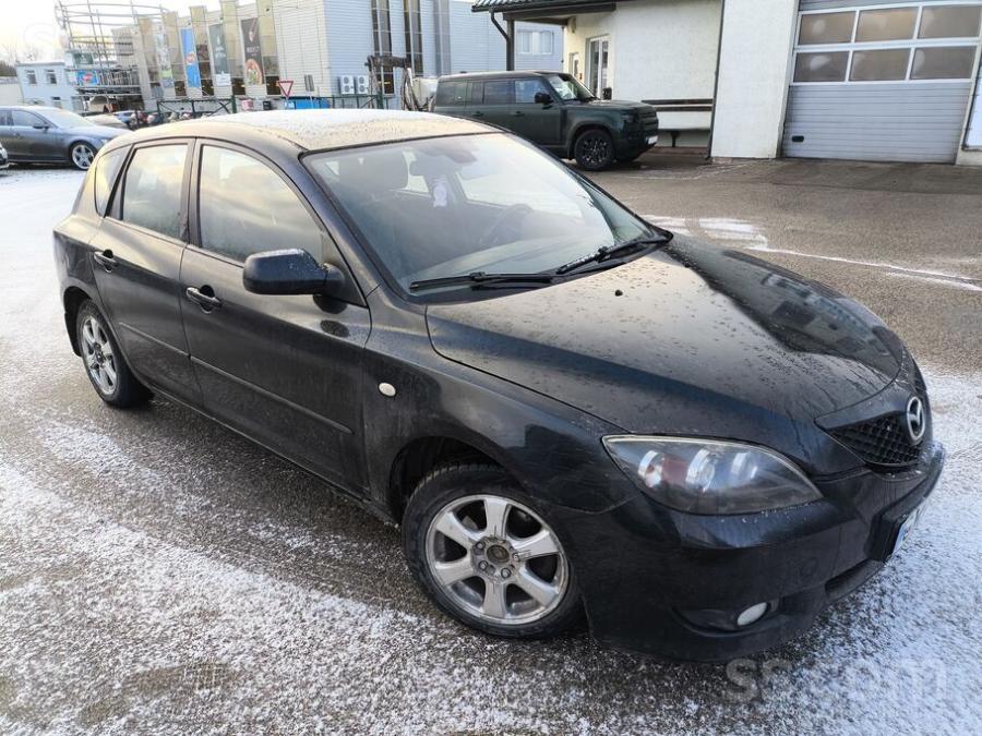 Melns Mazda 3 2007 Tukums, ar dzinēja tilpumu 1.60 L un nobraukumu 340 tūkst. km par 600 €, foto 3 vietnē AUTOMOTO.COM.LV