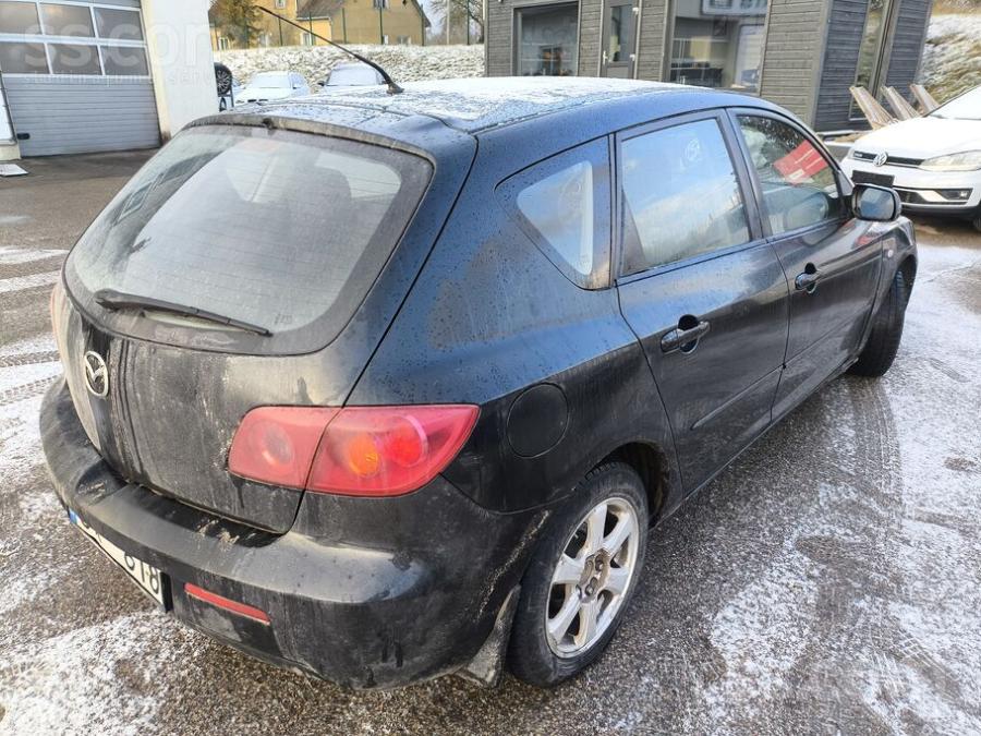 Melns Mazda 3 2007 Tukums, ar dzinēja tilpumu 1.60 L un nobraukumu 340 tūkst. km par 600 €, foto 7 vietnē AUTOMOTO.COM.LV