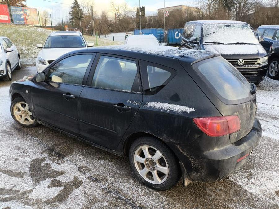 Melns Mazda 3 2007 Tukums, ar dzinēja tilpumu 1.60 L un nobraukumu 340 tūkst. km par 600 €, foto 8 vietnē AUTOMOTO.COM.LV
