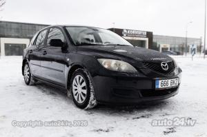 Black Mazda 3 2007 in Tallinn, with an engine capacity of 1.60 L and mileage of 129 thousand km for 2998 €, photo 2 on AUTOMOTO.COM.LV