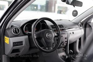 Black Mazda 3 2007 in Tallinn, with an engine capacity of 1.60 L and mileage of 129 thousand km for 2998 €, photo 9 on AUTOMOTO.COM.LV