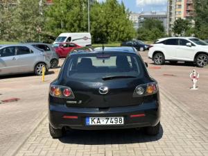 Black Mazda 3 2007 in Riga, with an engine capacity of 1.60 L and mileage of 230 thousand km for 990 €, photo 5 on AUTOMOTO.COM.LV