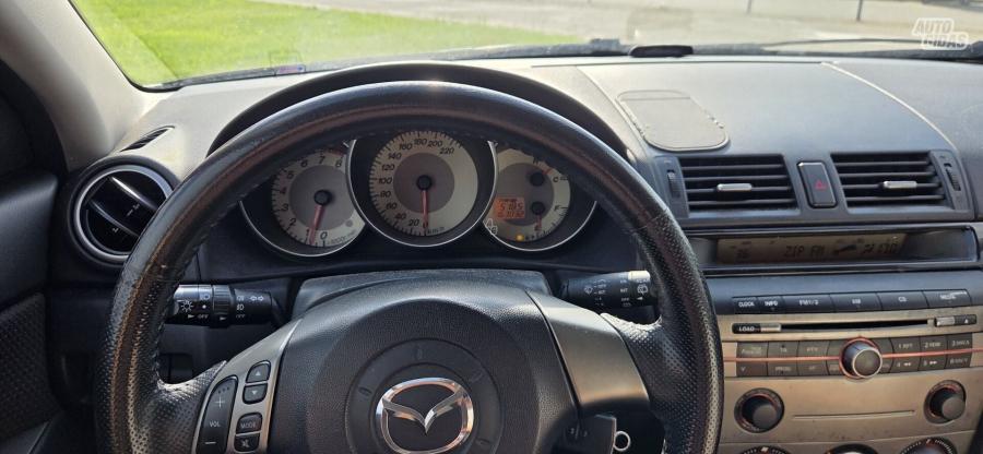 Melns Mazda 3 2007 Šauļi, ar dzinēja tilpumu 1.60 L un nobraukumu 163 tūkst. km par 750 €, foto 5 vietnē AUTOMOTO.COM.LV