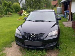 Black Mazda 3 2007 in Skuodas, with an engine capacity of 1.60 L and mileage of 136 thousand km for 1750 €, photo 4 on AUTOMOTO.COM.LV