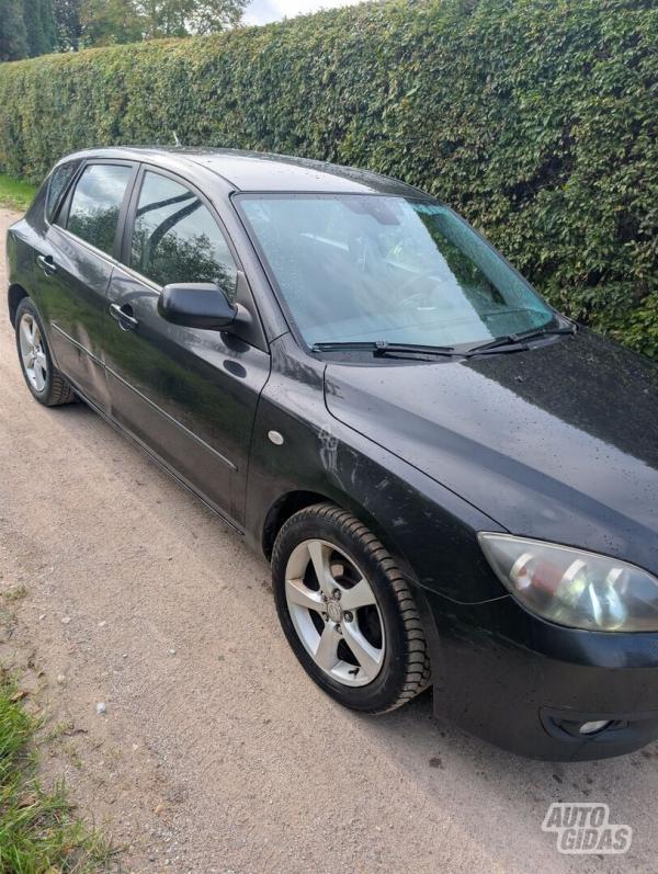 Mazda 3 2007 Kretinga vietnē Melns Mazda 3 2007 Kretinga, ar dzinēja tilpumu 1.60 L un nobraukumu 225 tūkst. km par 2200 €, foto 5 vietnē AUTOMOTO.COM.LV