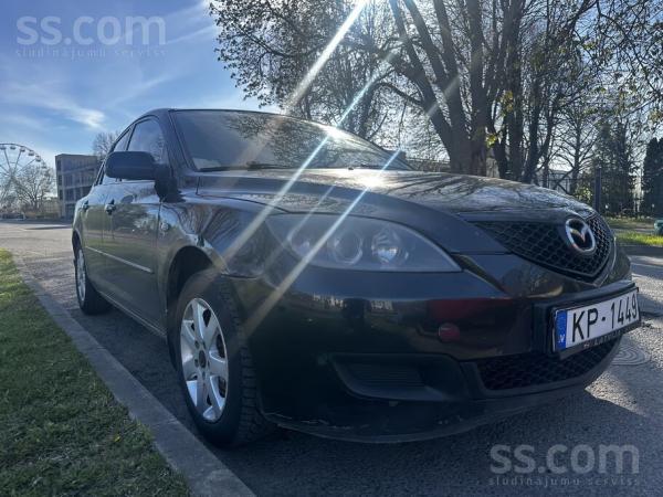 Черный Мазда 3 2008 в Рига, объемом двигателя 1.60 л и пробегом 263 тыс. км за 800 €, фото 4 на AUTOMOTO.COM.LV