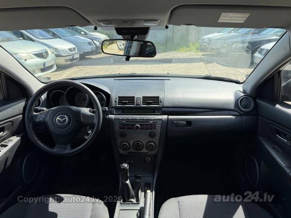 Black Mazda 3 2008 in Tallinn, with an engine capacity of 1.60 L and mileage of 253 thousand km for 799 €, photo 5 on AUTOMOTO.COM.LV