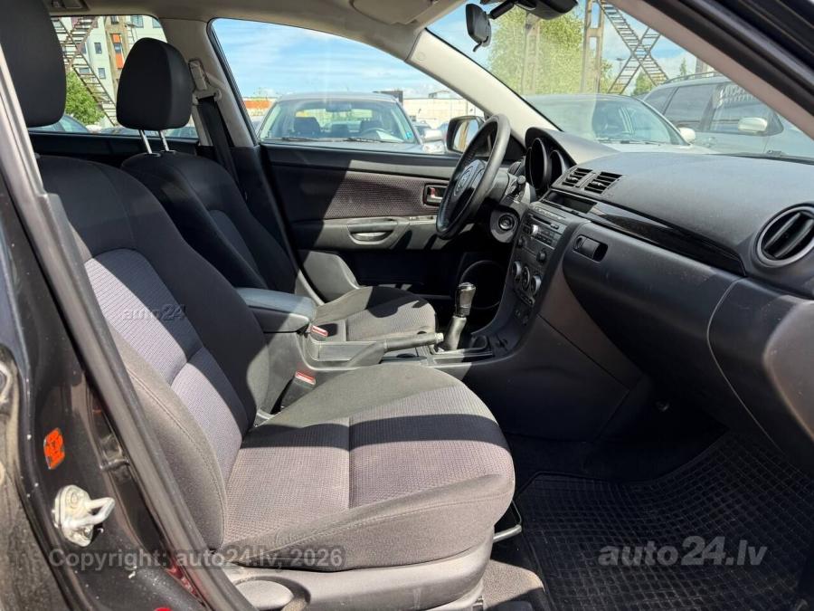 Черный Мазда 3 2008 в Таллин, объемом двигателя 1.60 л и пробегом 253 тыс. км за 799 €, фото 7 на AUTOMOTO.COM.LV