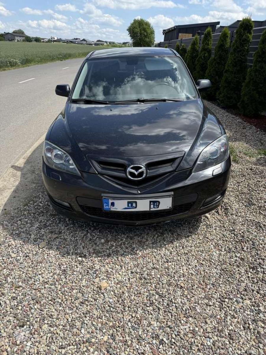 Melns Mazda 3 2008 Kauņa, ar dzinēja tilpumu 1.60 L un nobraukumu 299 tūkst. km par 950 €, foto 6 vietnē AUTOMOTO.COM.LV