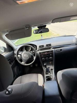 Melns Mazda 3 2008 Kauņa, ar dzinēja tilpumu 1.60 L un nobraukumu 299 tūkst. km par 950 €, foto 12 vietnē AUTOMOTO.COM.LV