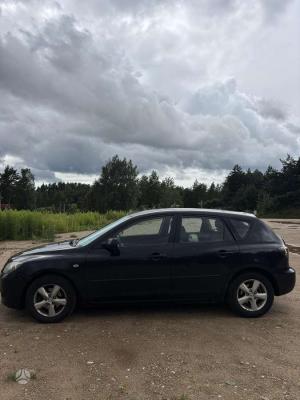 Melns Mazda 3 2008 Viļņa, ar dzinēja tilpumu 1.56 L un nobraukumu 279 tūkst. km par 900 €, foto 3 vietnē AUTOMOTO.COM.LV