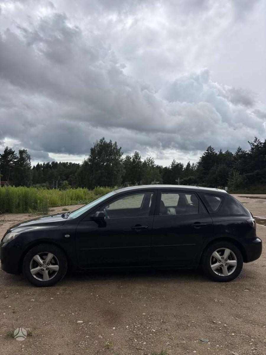 Melns Mazda 3 2008 Viļņa, ar dzinēja tilpumu 1.56 L un nobraukumu 279 tūkst. km par 900 €, foto 3 vietnē AUTOMOTO.COM.LV