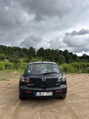 Melns Mazda 3 2008 Viļņa, ar dzinēja tilpumu 1.56 L un nobraukumu 279 tūkst. km par 900 €, foto 4 vietnē AUTOMOTO.COM.LV