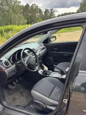 Melns Mazda 3 2008 Viļņa, ar dzinēja tilpumu 1.56 L un nobraukumu 279 tūkst. km par 900 €, foto 9 vietnē AUTOMOTO.COM.LV