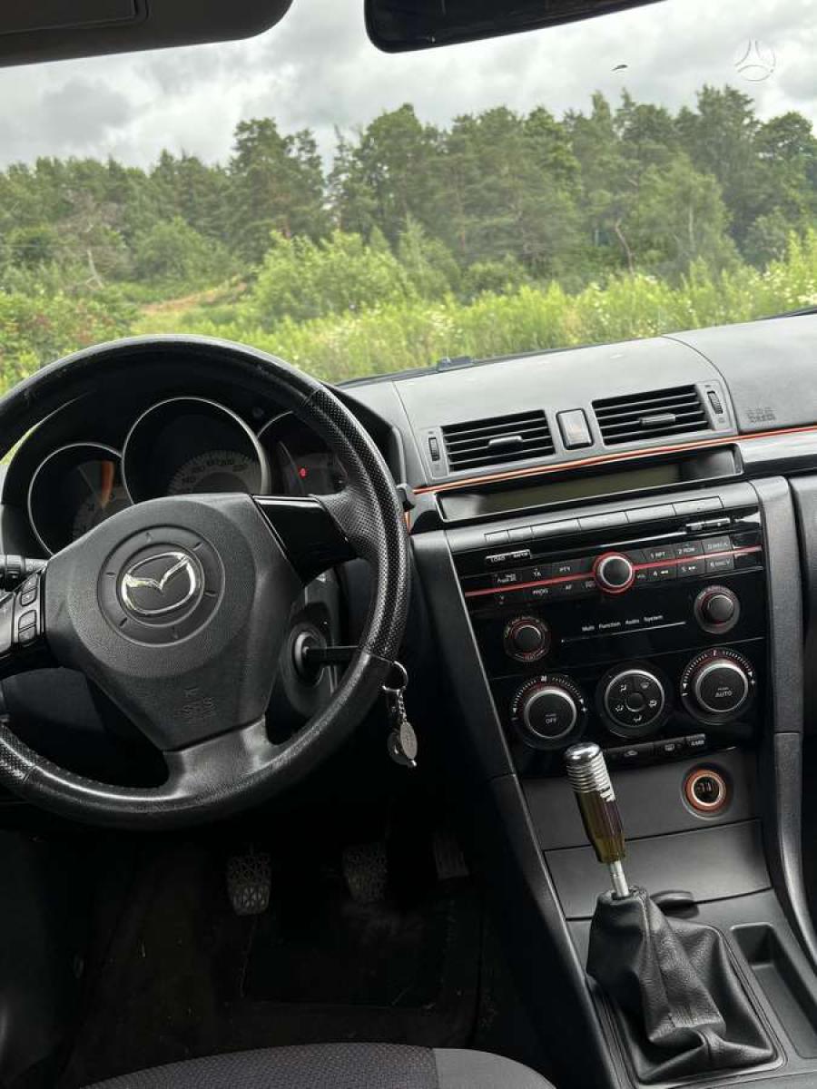 Melns Mazda 3 2008 Viļņa, ar dzinēja tilpumu 1.56 L un nobraukumu 279 tūkst. km par 900 €, foto 11 vietnē AUTOMOTO.COM.LV