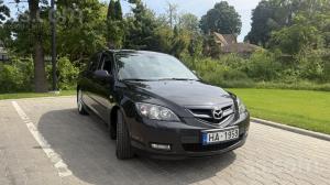 Black Mazda 3 2008 in Riga, with an engine capacity of 2.00 L and mileage of 267 thousand km for 2300 €, photo  on AUTOMOTO.COM.LV