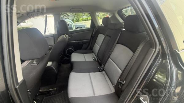 Melns Mazda 3 2008 Rīga, ar dzinēja tilpumu 2.00 L un nobraukumu 267 tūkst. km par 2300 €, foto 7 vietnē AUTOMOTO.COM.LV
