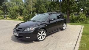 Black Mazda 3 2008 in Riga, with an engine capacity of 2.00 L and mileage of 267 thousand km for 2300 €, photo 11 on AUTOMOTO.COM.LV