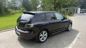 Black Mazda 3 2008 in Riga, with an engine capacity of 2.00 L and mileage of 267 thousand km for 2300 €, photo 15 on AUTOMOTO.COM.LV