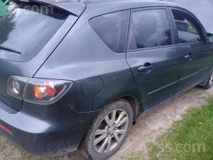 Черный Мазда 3 2008 в Рига, объемом двигателя 1.60 л и пробегом 220 тыс. км за 950 €, фото 4 на AUTOMOTO.COM.LV