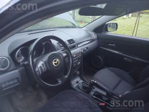 Melns Mazda 3 2008 Rīga, ar dzinēja tilpumu 1.60 L un nobraukumu 220 tūkst. km par 950 €, foto 3 vietnē AUTOMOTO.COM.LV
