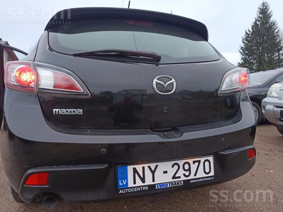 Melns Mazda 3 2009 Rēzekne, ar dzinēja tilpumu 1.60 L un nobraukumu 0 tūkst. km par 3200 €, foto 20 vietnē AUTOMOTO.COM.LV