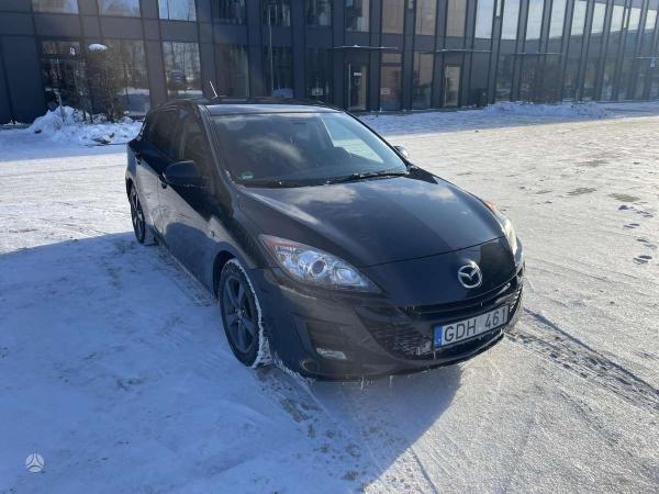 Melns Mazda 3 2009 Viļņa, ar dzinēja tilpumu 2.18 L un nobraukumu 209 tūkst. km par 2450 €, foto 1 vietnē AUTOMOTO.COM.LV