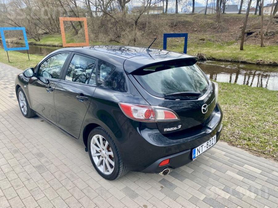 Melns Mazda 3 2009 Rēzekne, ar dzinēja tilpumu 2.20 L un nobraukumu 0 tūkst. km par 2250 €, foto 9 vietnē AUTOMOTO.COM.LV