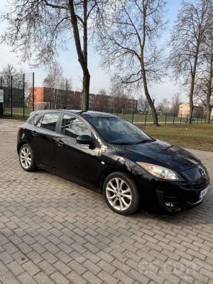 Черный Мазда 3 2009 в Даугавпилс, объемом двигателя 2.20 л и пробегом 187 тыс. км за 2000 €, фото  на AUTOMOTO.COM.LV