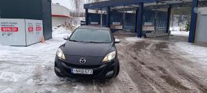 Melns Mazda 3 2010 Viļņa, ar dzinēja tilpumu 2.18 L un nobraukumu 304 tūkst. km par 3300 €, foto  vietnē AUTOMOTO.COM.LV