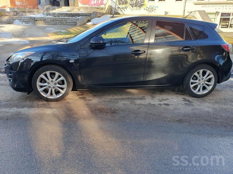 Melns Mazda 3 2010 Rīga, ar dzinēja tilpumu 2.00 L un nobraukumu 173 tūkst. km par 3000 €, foto 5 vietnē AUTOMOTO.COM.LV