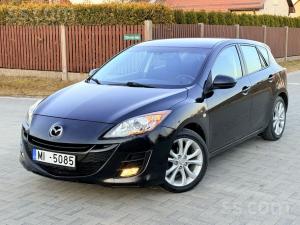 Black Mazda 3 2010 in Riga, with an engine capacity of 1.60 L and mileage of 292 thousand km for 2050 €, photo 8 on AUTOMOTO.COM.LV